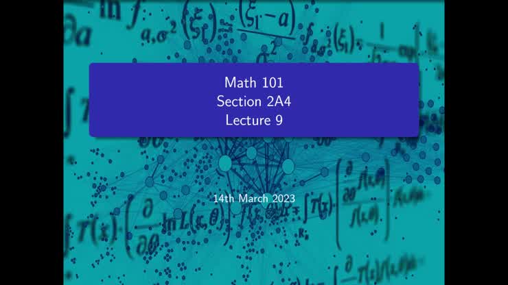 ESB 1013 - MATH 101 2A4 - 2022W2 on 3/14/2023 (Tue)
