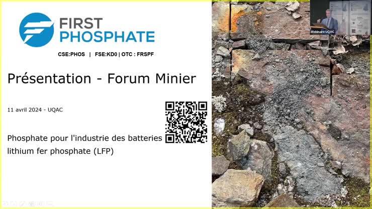 John Passalaqua - First Phosphate et la vallée de la batterie LFP au ...