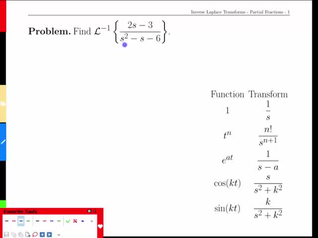 Week06_06_Inverse_Laplace_Transforms-Partial_Fractions