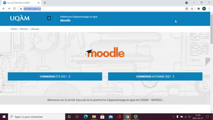 Présentation du nouveau Moodle UQAM