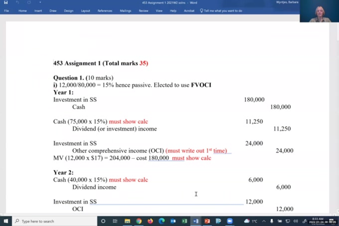 453 Chp 5 Class Example 1 in notes