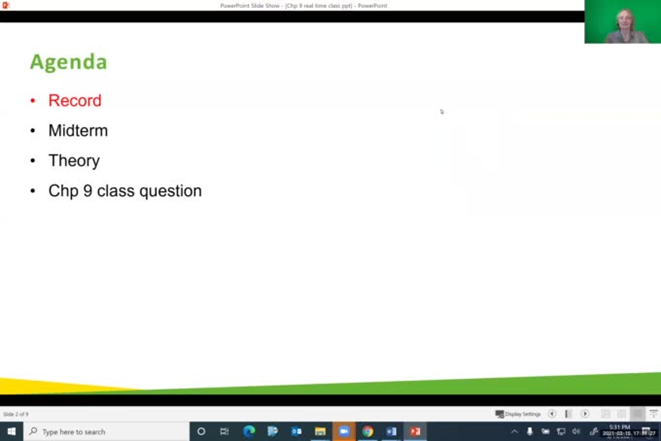 453 Chp 9 Extra practice question