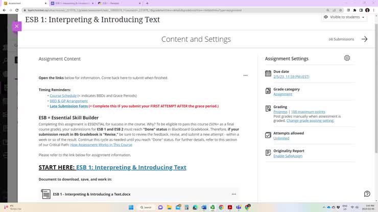 How to Access Videos for ESB 1