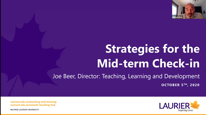 Strategies for the Mid-term Check-in