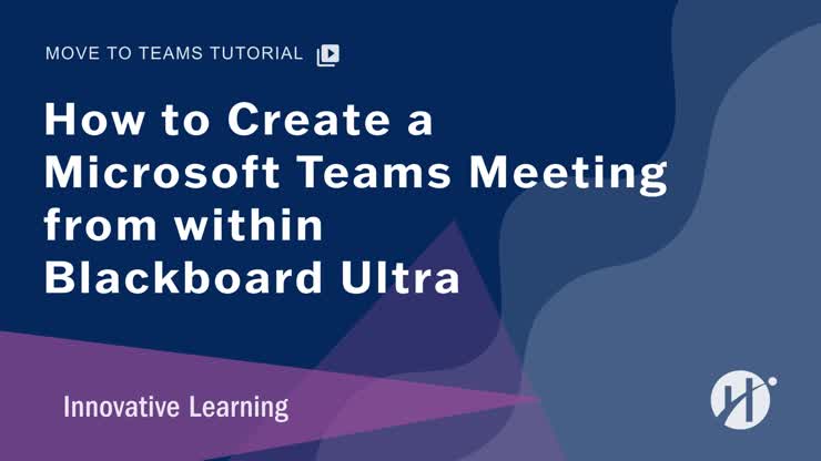 How to Create a Teams Meeting