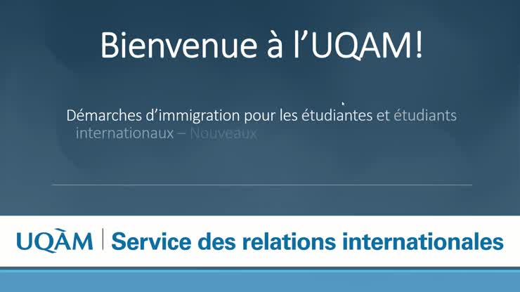 Nouveaux admis UQAM
