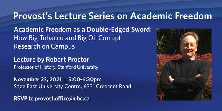 Provosts Lecture Series on Academic Freedom - November 23, 2021
