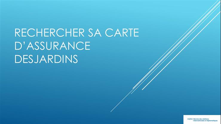 Téléchargement de la carte d'assurance
