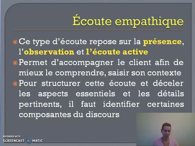 Écoute active - Partie 2