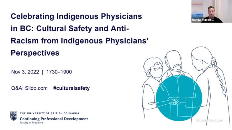 Nov 3 - Celebrating Indigenous Physicians in BC: Cultural Safety and ...