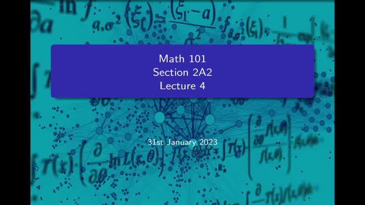 IRC 2 - MATH 101 2A2 - 2022W2 - LIVE on 1/31/2023 (Tue)