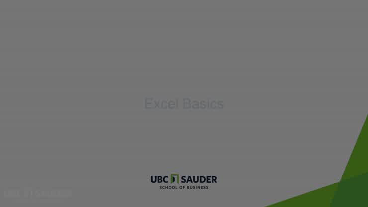 Lab01 Excel Basics
