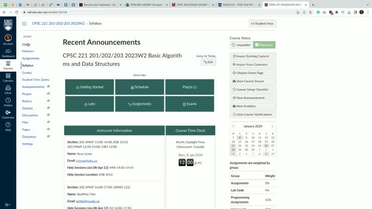 CIRS 1250 - CPSC 221 203 - 2023W2 on 1/8/2024 (Mon)