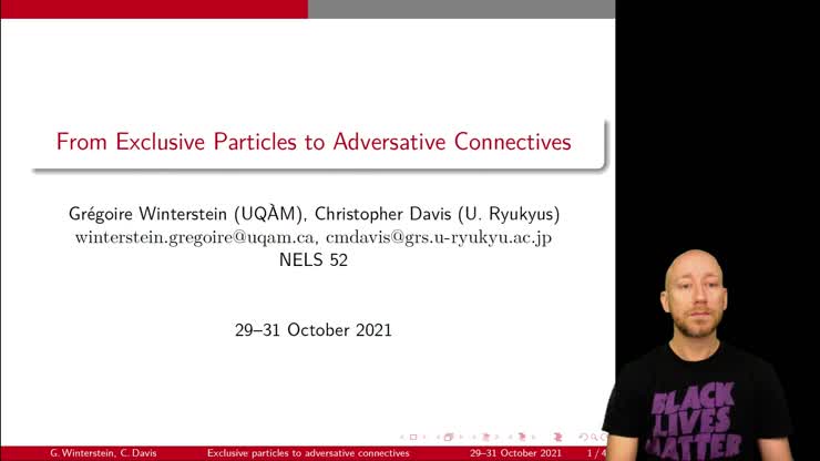 WINTERSTEIN - From Exclusive Particles to Adversative Connectives