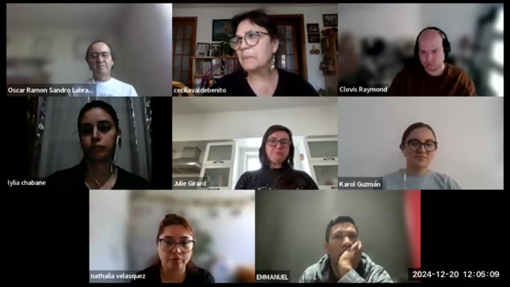 Zoom meeting invitation - Réunion Zoom de Oscar Ramon Sandro Labra Labra