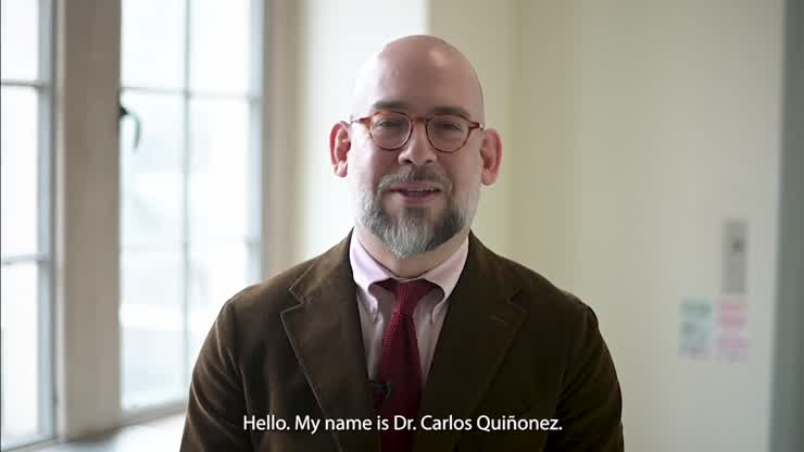 ITD Welcome Message from Dr. Carlos Quiñonez