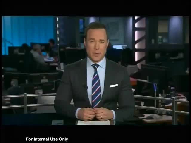 CTV National News With Sandie Rinaldo. Tim Hanna. Feb 1