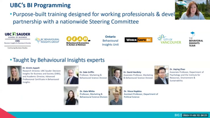 BIG Difference BC Track 5: Webinar About BI Training