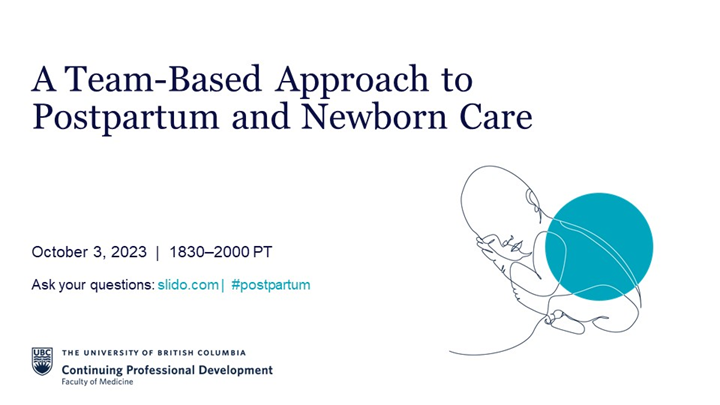 A Team-Based Approach to Postpartum and Newborn Care