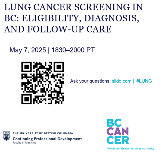 Lung Cancer Screening in BC: Eligibility, Diagnosis, and Follow-Up Care