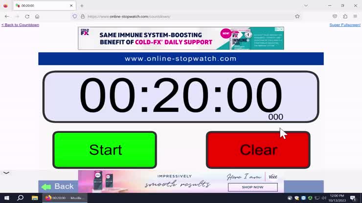 CHEM B250 - CHEM 141 101 - 2023W1 on 10/13/2023 (Fri)