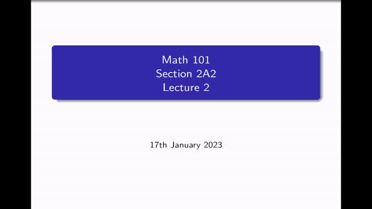 IRC 2 - MATH 101 2A2 - 2022W2 on 1/17/2023 (Tue)