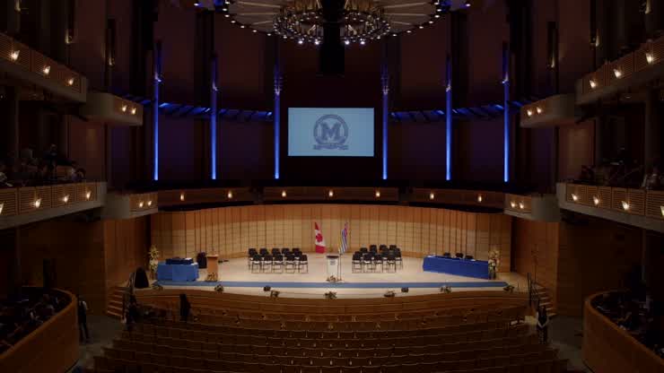 McMath Secondary School Graduation Ceremony at the Chan Centre