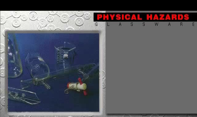 Physical Hazards Glassware