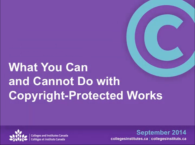 Canadian Copyright Law