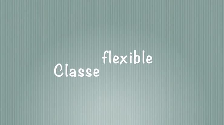 Vidéo 3 : Définition de la classe flexible et exemples de gestion d’une ...