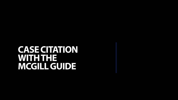 Video 1 - What is Legal Citation_1