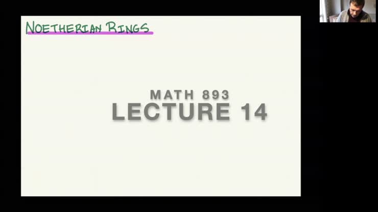 Noetherian rings and factoring polynomials