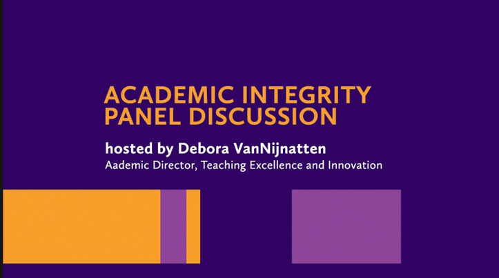 Panel Discussion on Academic Integrity and Generative AI Use