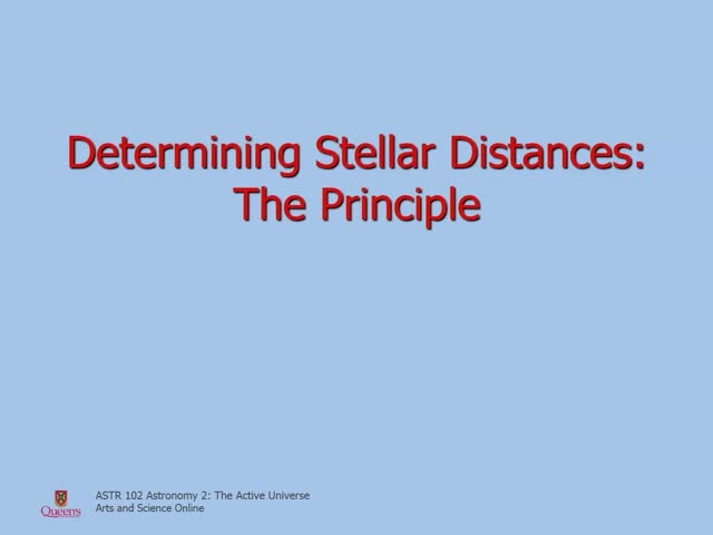 3.4 Determining Stellar Distances: The Principle