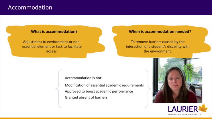 Designing for Common Accommodations and UDL