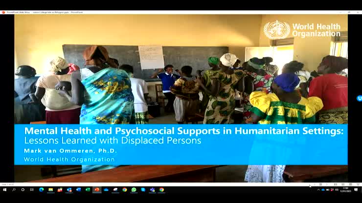Mental Health and Psychosocial Support of People Displaced in ...