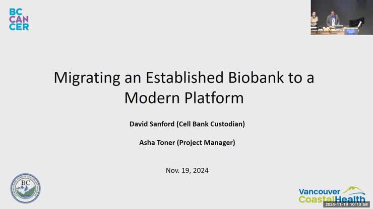 DM Day 2024 - Dr. David Sanford & Asha-Anne Toner