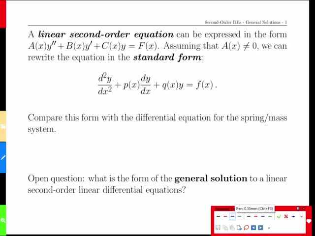Week03_04_Second-Order_DEs_-_General_Solutions