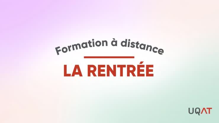 A24 - Accueil de la FAD - L'ABC de la FAD