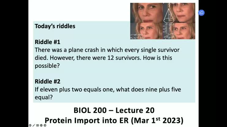 CHEM B150 - BIOL 200 201 - 2022W2 on 3/1/2023 (Wed)